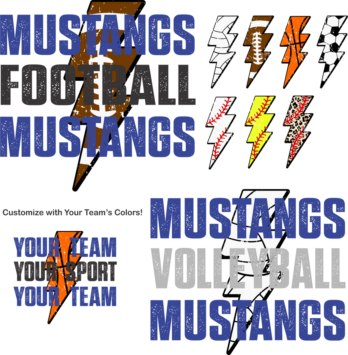 Custom Team Sport Lightning Bolt Apparel Sparkle City Apparel Design custom-team-sport-lightning-bolt-apparel-sparkle-city-apparel-design